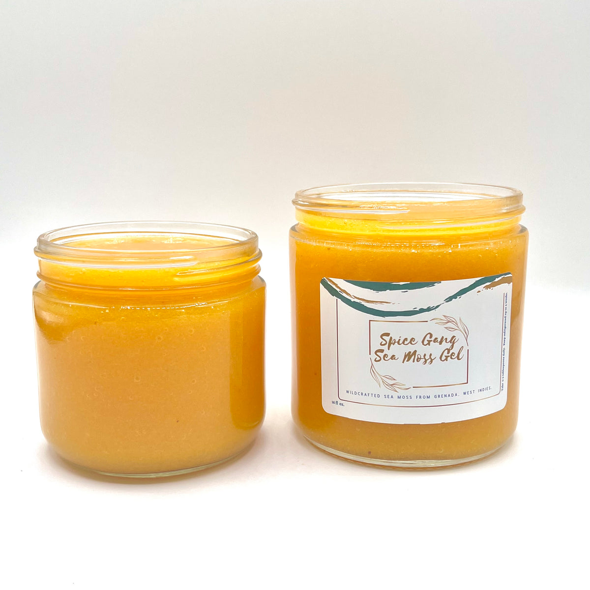 Turmeric and Ginger Sea Moss Gel | Spice Gang Sea Moss | Sea Moss Gel